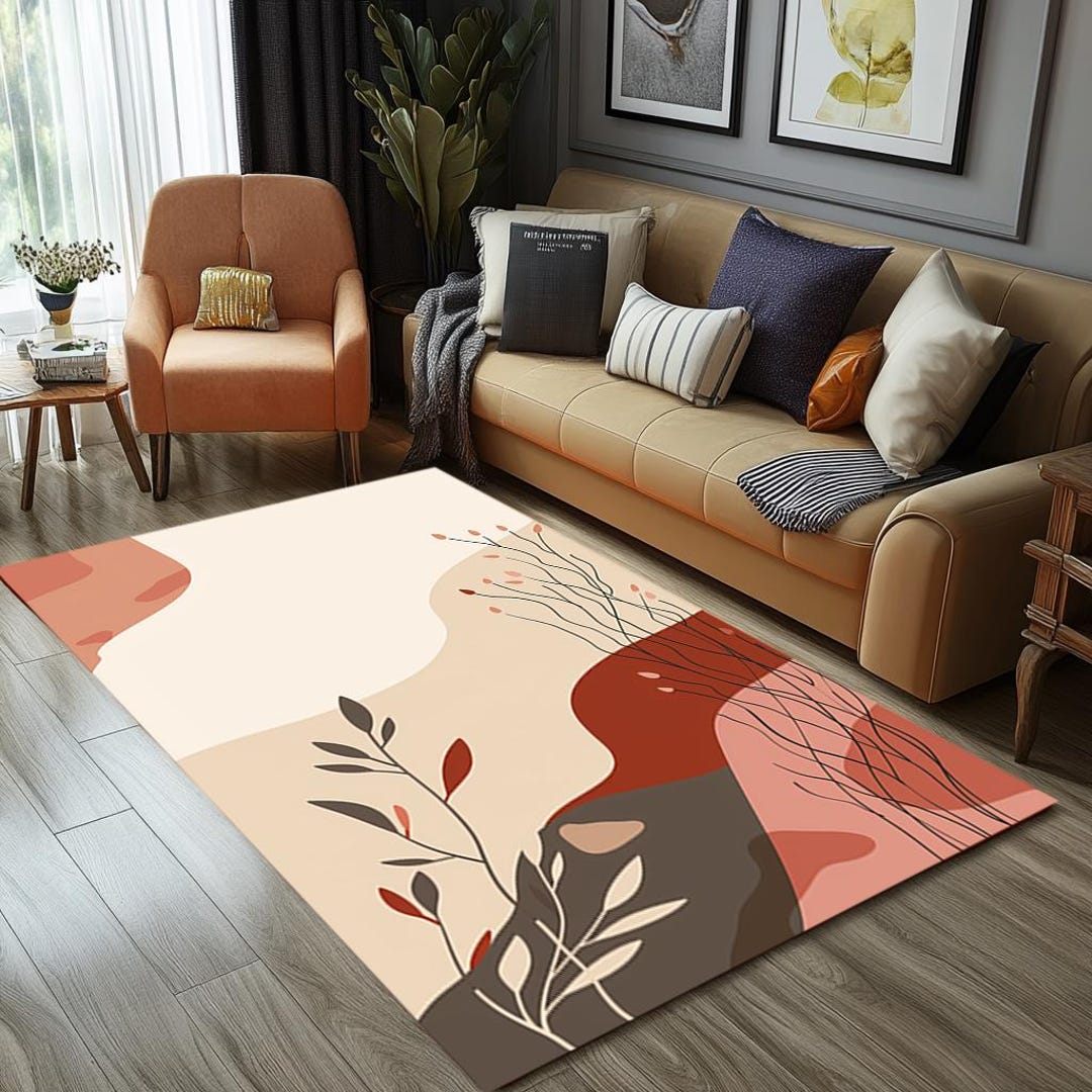 Premium Art Rug, Artistic Rug, Custom Sizes Rug, Bedroom Floor Rug ...