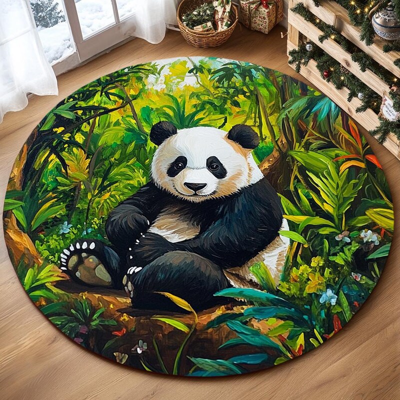 Panda Rug - Etsy