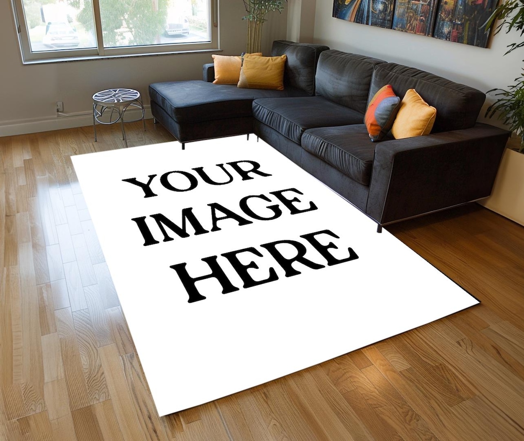 Custom Print Rug, Design Your Own Rug, Luxury Custom Rug, Machine ...