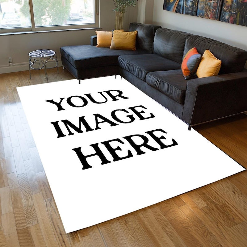 Photo Area Rug Customized - Etsy