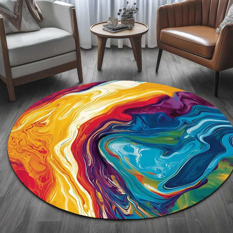 Round Artwork - Etsy