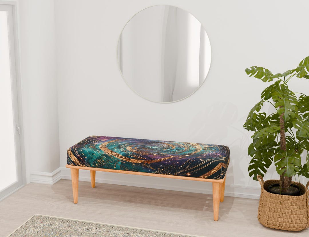 Magical Bench, Vortex Bench, Squirrel Bench, Ottoman Bench Seat, Custom ...