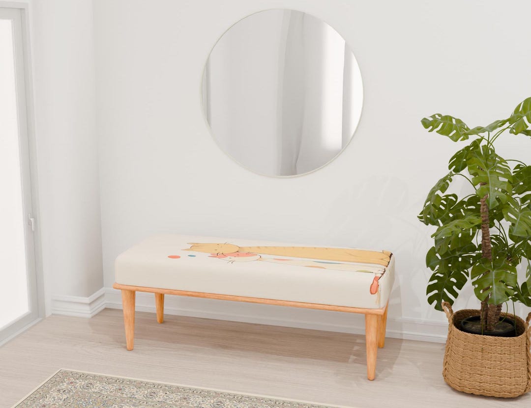 Cat Pattern Bench, Portable Bench, Bench for Outdoor, Nomadic Bench ...