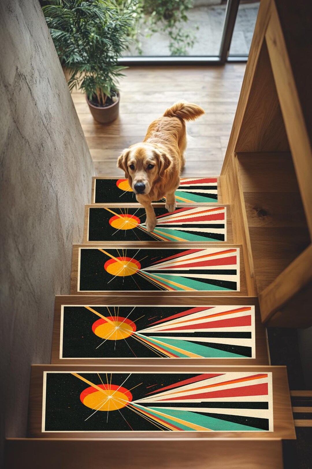 Gothic Step Pad, Safety Stair Rug, Slip Resistant Stair Rug, Chic ...
