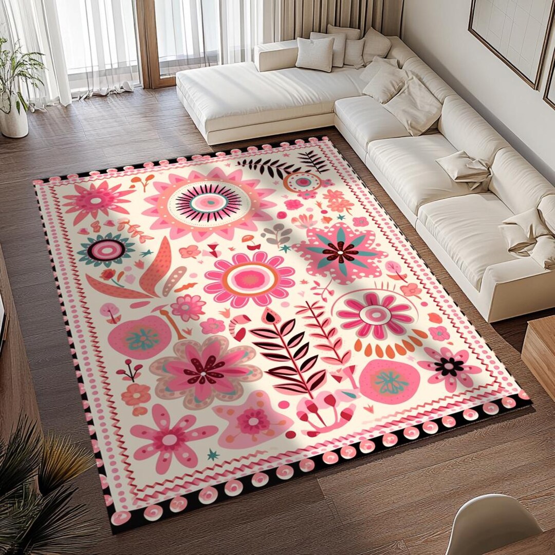Preppy Rug, Blush Pink Rug, Doorways Rug, Timeless Runner Rug, Lovely ...