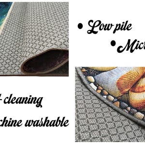 Colorful Paint Splash Rug, Abstract Artistic Bedroom Carpet, Modern ...