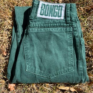 Vintage 80s/90s Forest Green High-waisted BONGO Mom Jeans! 23” Waist - Etsy