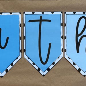 Classroom Display Titles - Polka Bunting *DIGITAL DOWNLOAD - Etsy UK