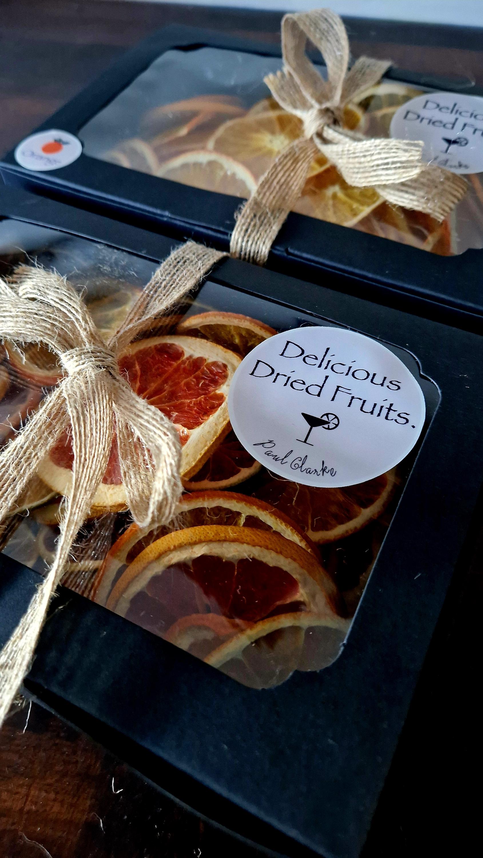 Dehydrated Mixed Citrus Wheels Deluxe Gift Box. Cocktail Fruits, Tea ...