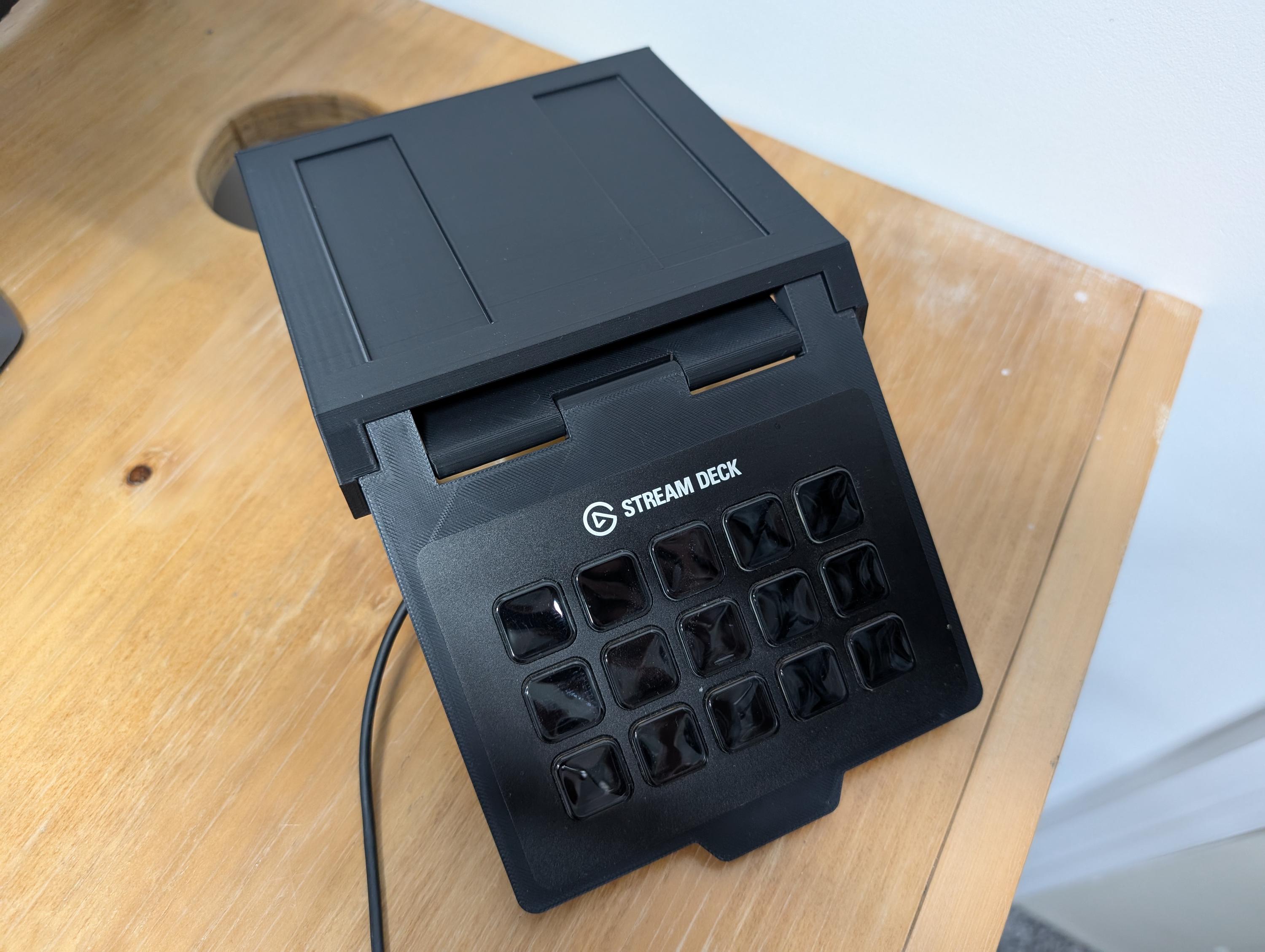 Stream Deck Under Desk Mount – Slide-out Hidden Bracket Inspired for ...