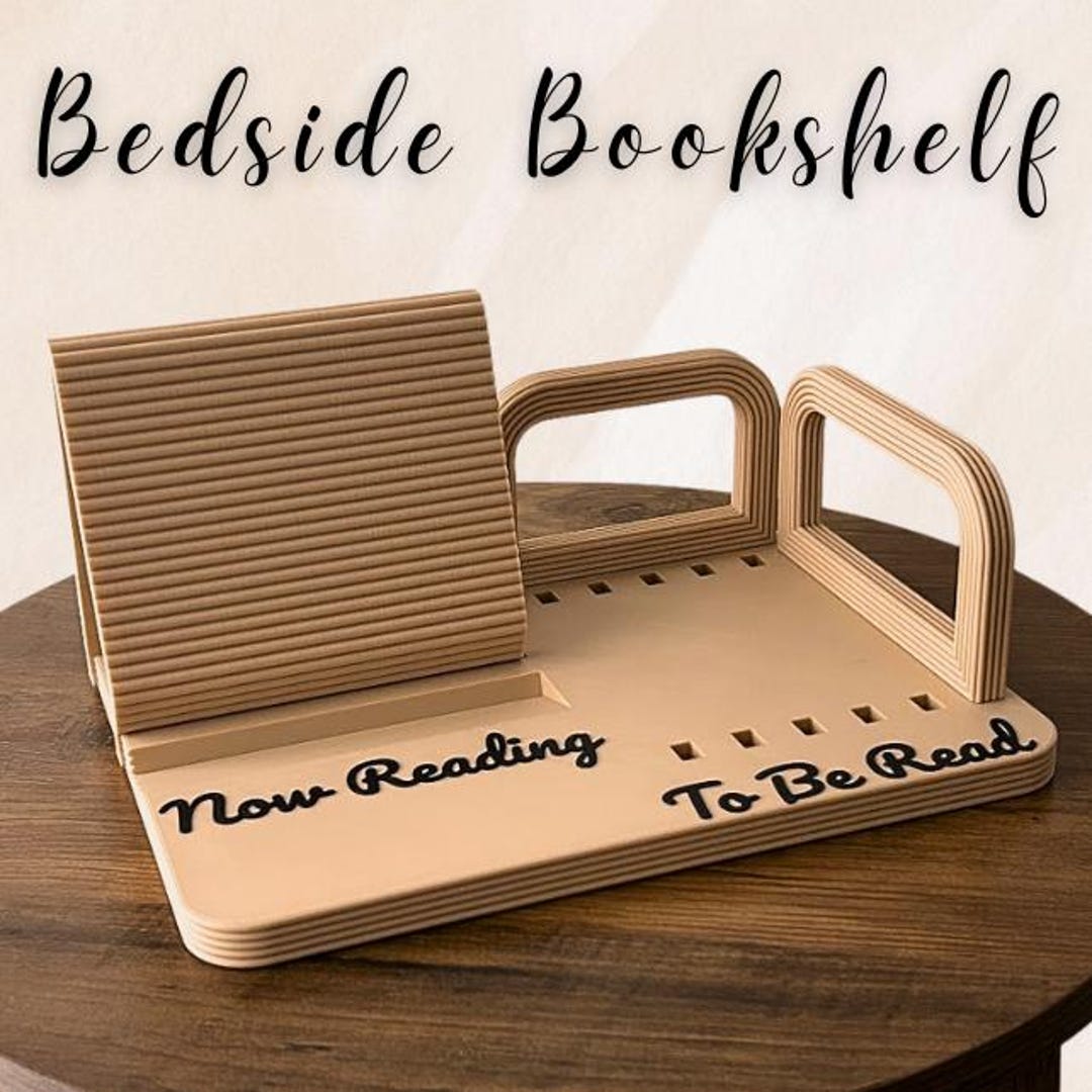 Book Holder Shelf Reading Decor Book Nook Stand Accessory Bookstander ...