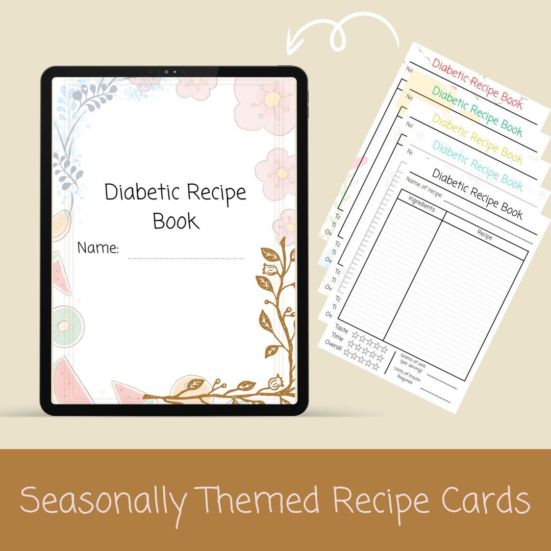 Digital Recipe Book Goodnotes, Goodnotes Recipe Book, Recipe Journal ...