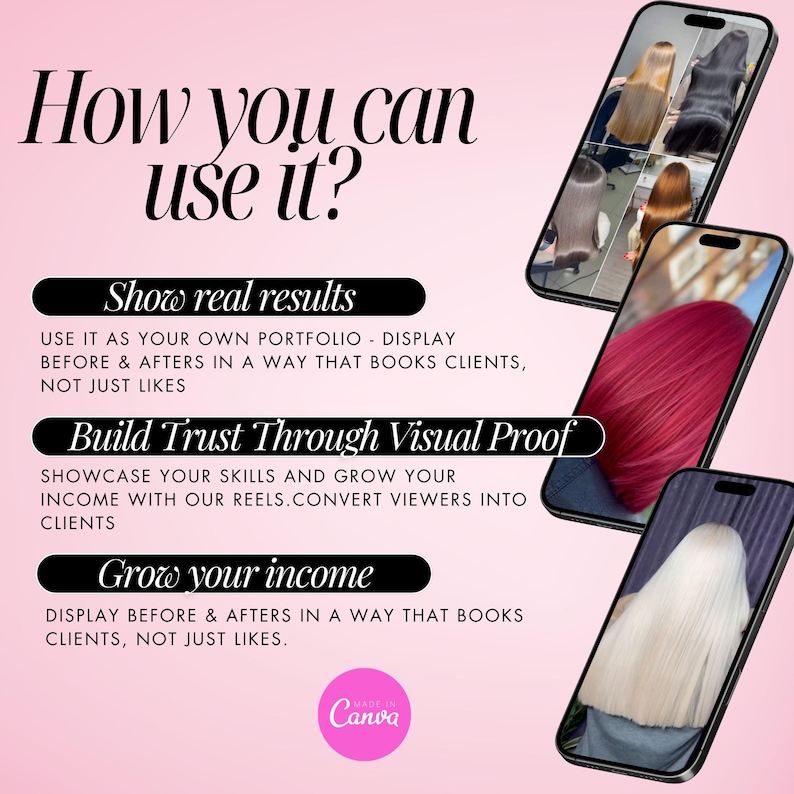 50 Hairdresser Reels, Keratin Hair Instagram, Hair Salon Video Reels ...