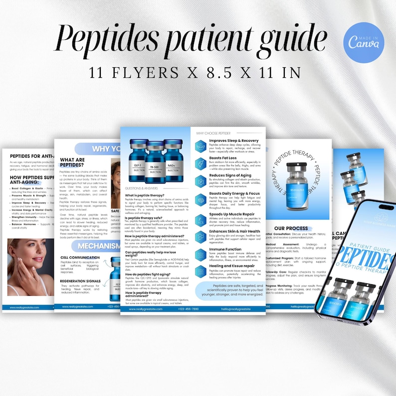 Peptide Information Sheet, Peptide Therapy Patient Education Guide ...