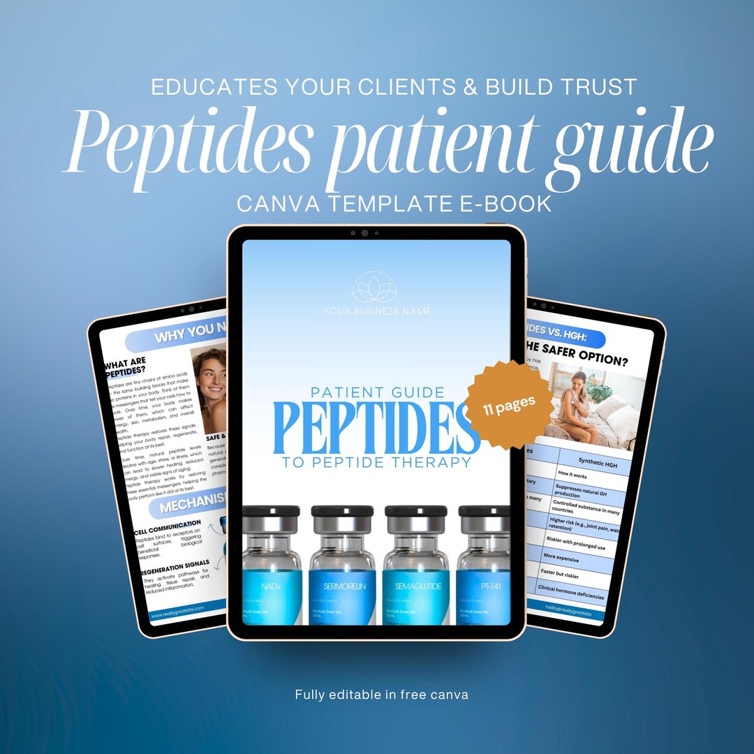 Peptide Information Sheet, Peptide Therapy Patient Education Guide ...