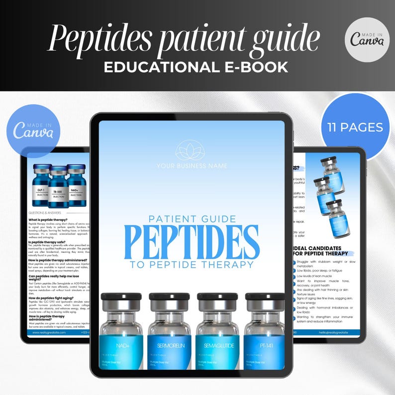 Peptide Information Sheet, Peptide Therapy Patient Education Guide ...
