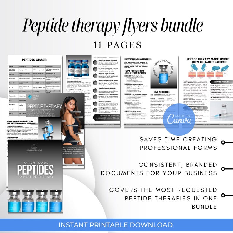 Peptide Information Sheet, Peptide Therapy Patient Education Guide ...