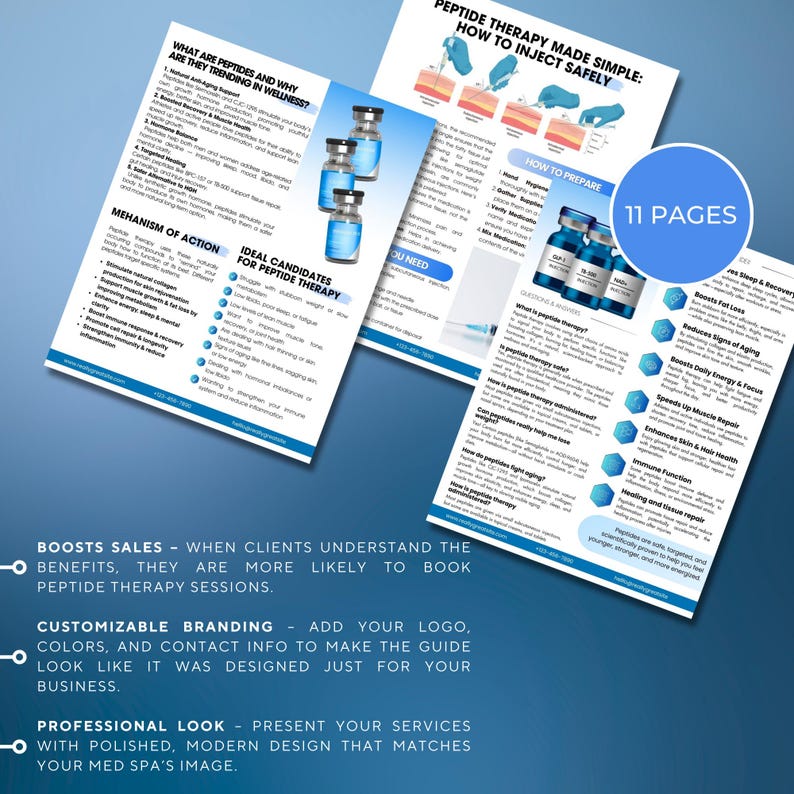 Peptide Information Sheet, Peptide Therapy Patient Education Guide ...