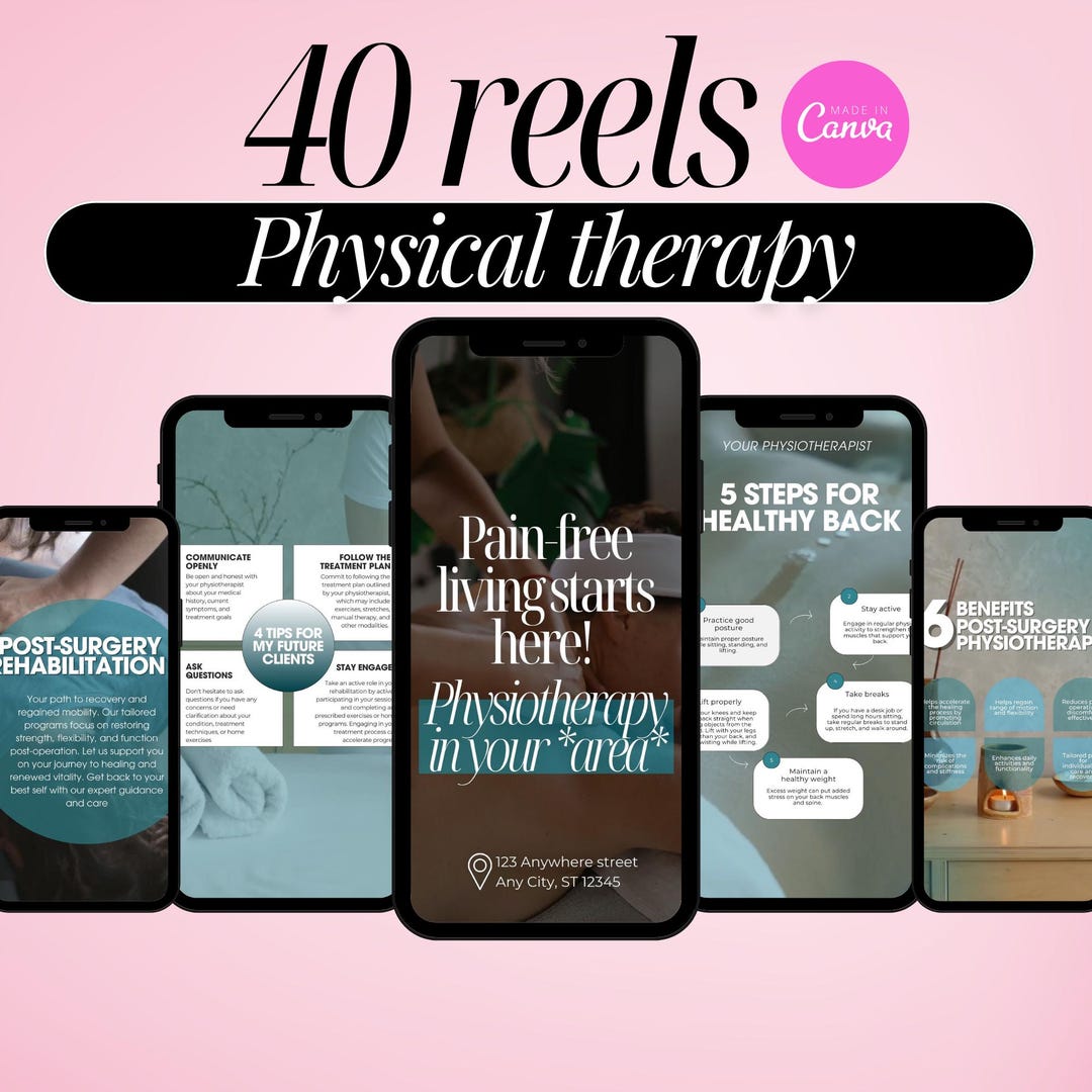 Physiotherapy Reels, Physiotherapist Instagram Reels Video, Massage ...