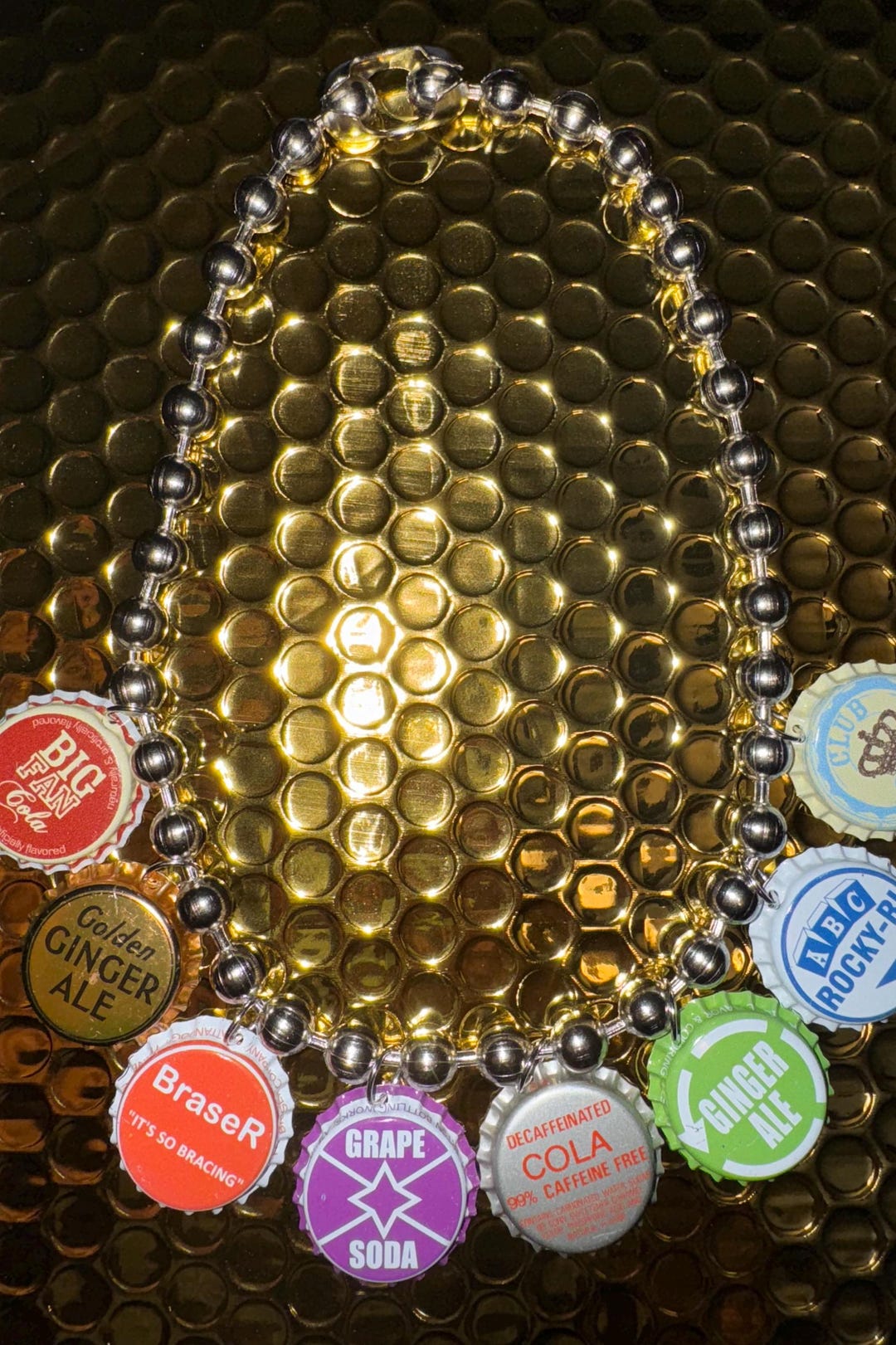 Bottle Cap Chain - Etsy