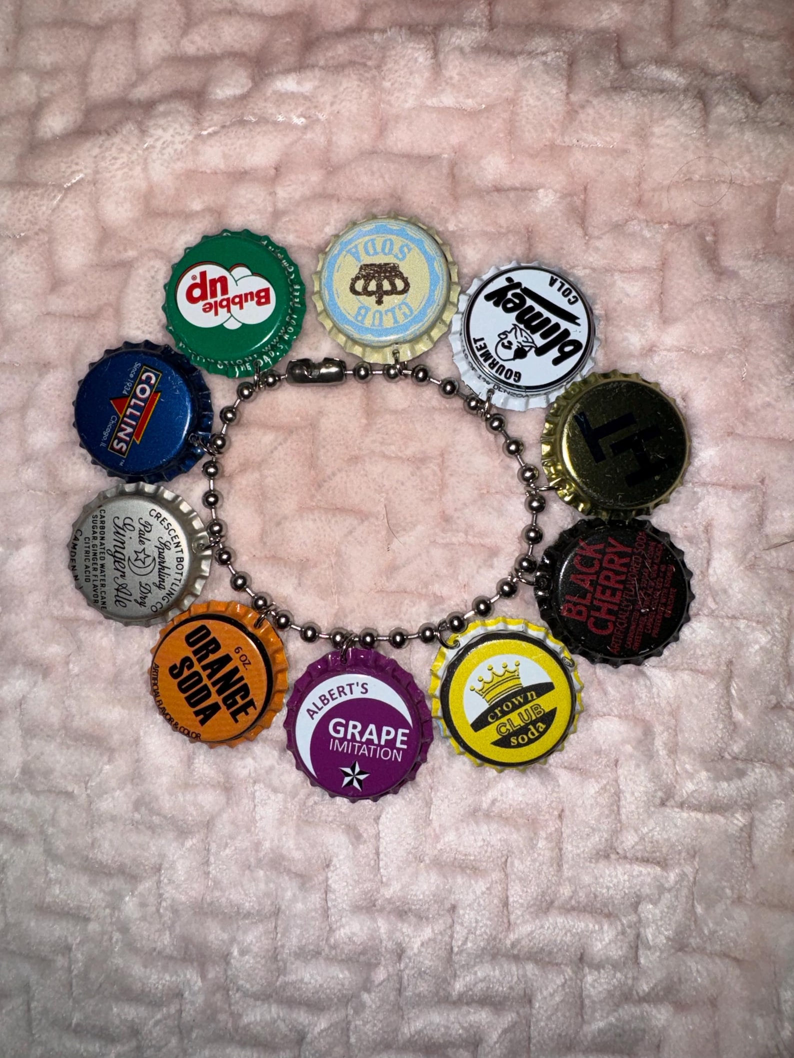 Bottle Cap Bracelet - Etsy