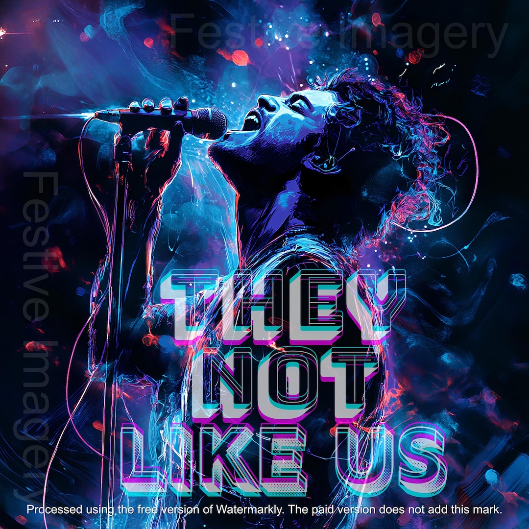 They Not Like Us Png, Hip Hop PNG, Instant Download, Sublimation Design ...