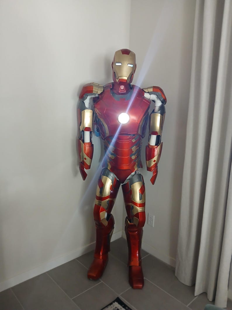 Iron Man Suit 3d Printed: Custom Made Wearable All Marks Options ...