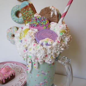 Extreme Candyland Milkshake, Fake Bake Decor, Tiered Trays, - Etsy