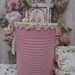 Shabby Chic Cat, Decorative Can, Embellished Can, Recycled Can, Home ...