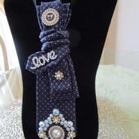 Blank Denim Neckties: DIY Craft Tie Base - Set of 6. - Etsy