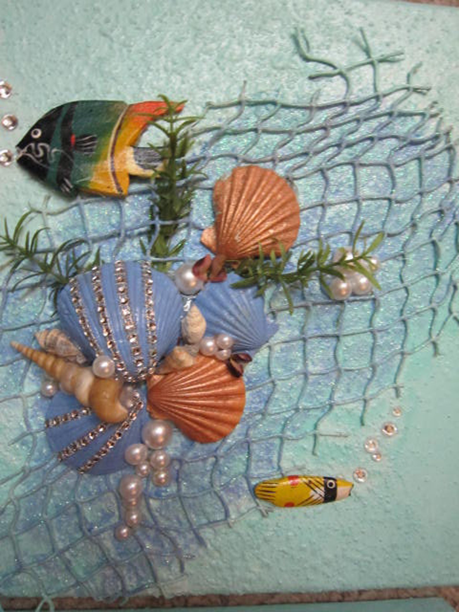 Aquarium Glam Theme Canvas, Fish Theme, Marine, Tropical, - Etsy
