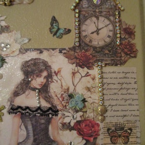 TIME is PRICELESS, Collage Art, Canvas 3D Art. - Etsy