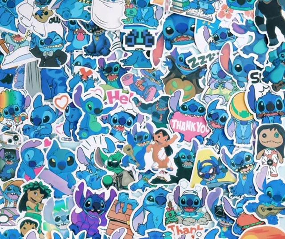 Cute Fun Stitch Stickers - Etsy