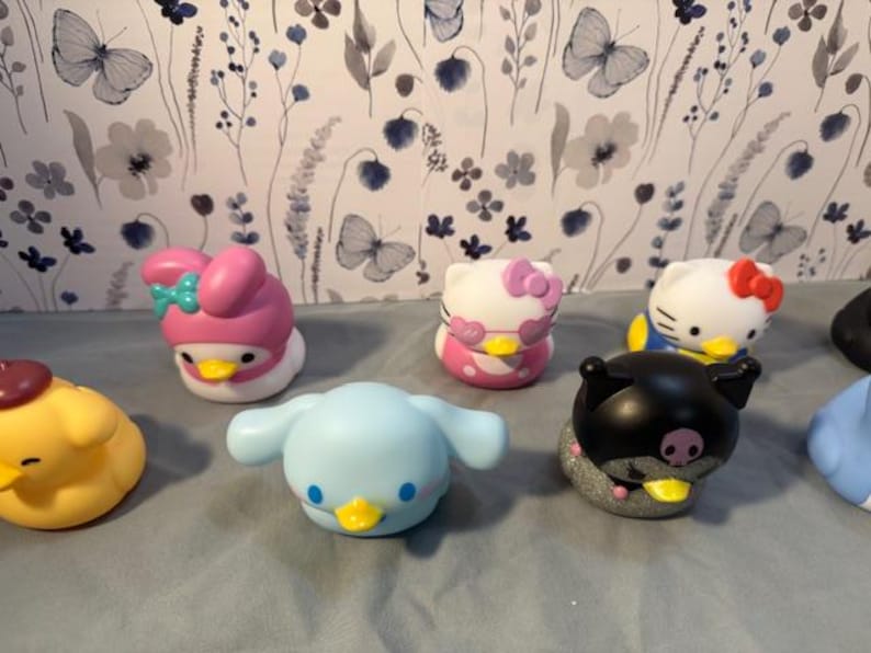 Hello Kitty Themed Rubber Ducks for Jeeps, Fun - Etsy