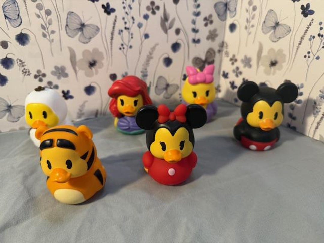 Disney Themed Rubber Ducks for Jeep-mickey, Minnie, Ariel, Olaf, Tigger ...