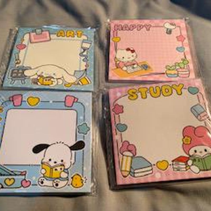 Cartoon Post It Notes - Etsy