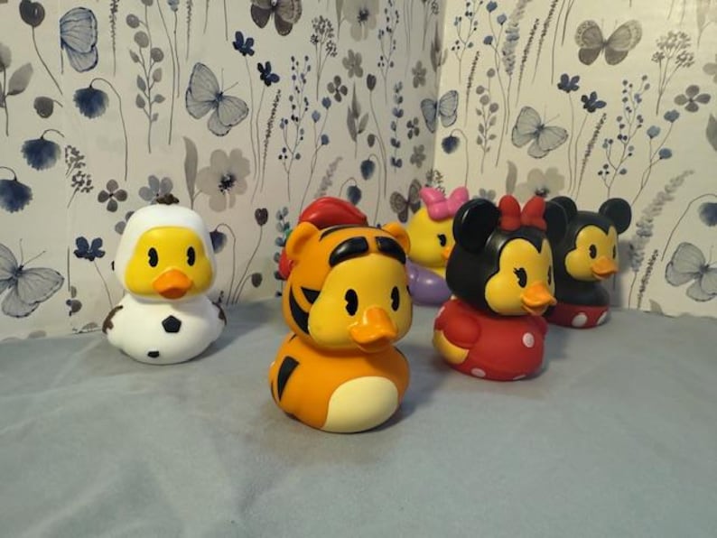 Disney Themed Rubber Ducks for Jeep-mickey, Minnie, Ariel, Olaf, Tigger ...