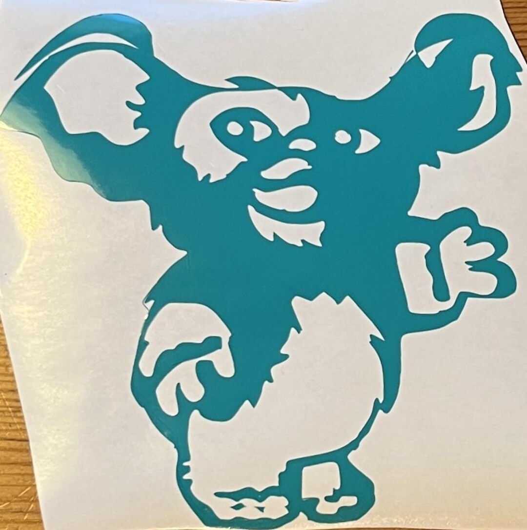 Gremlin Gizmo Themed Car Decal for Windows, Gas Tank, Laptop, Water ...