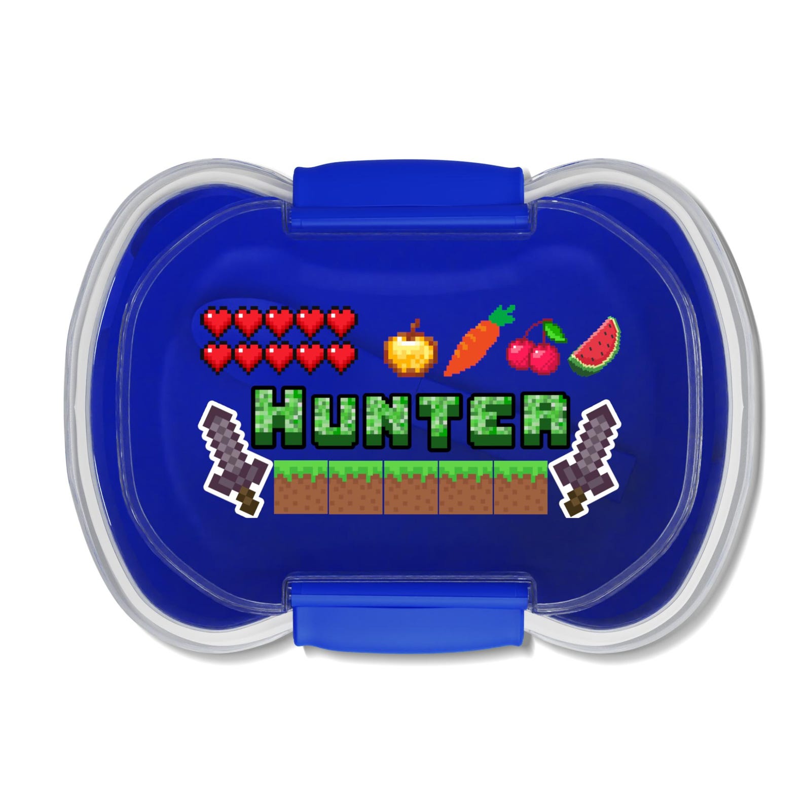 Minecraft Themed Bento Box Custom Two-tier Lunch Box for Kids - Etsy