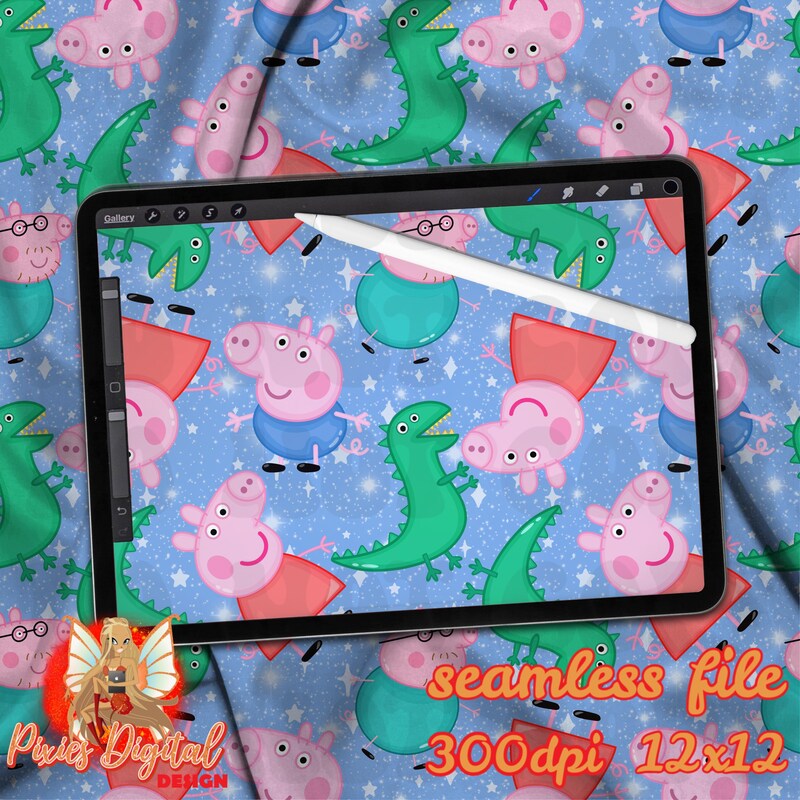 Peppa Pig Pattern - Etsy