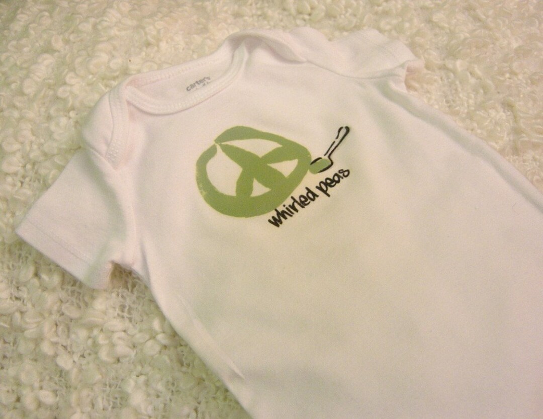 Whirled Peas Baby Bodysuit (sizes Newborn to 24 Months) - Etsy
