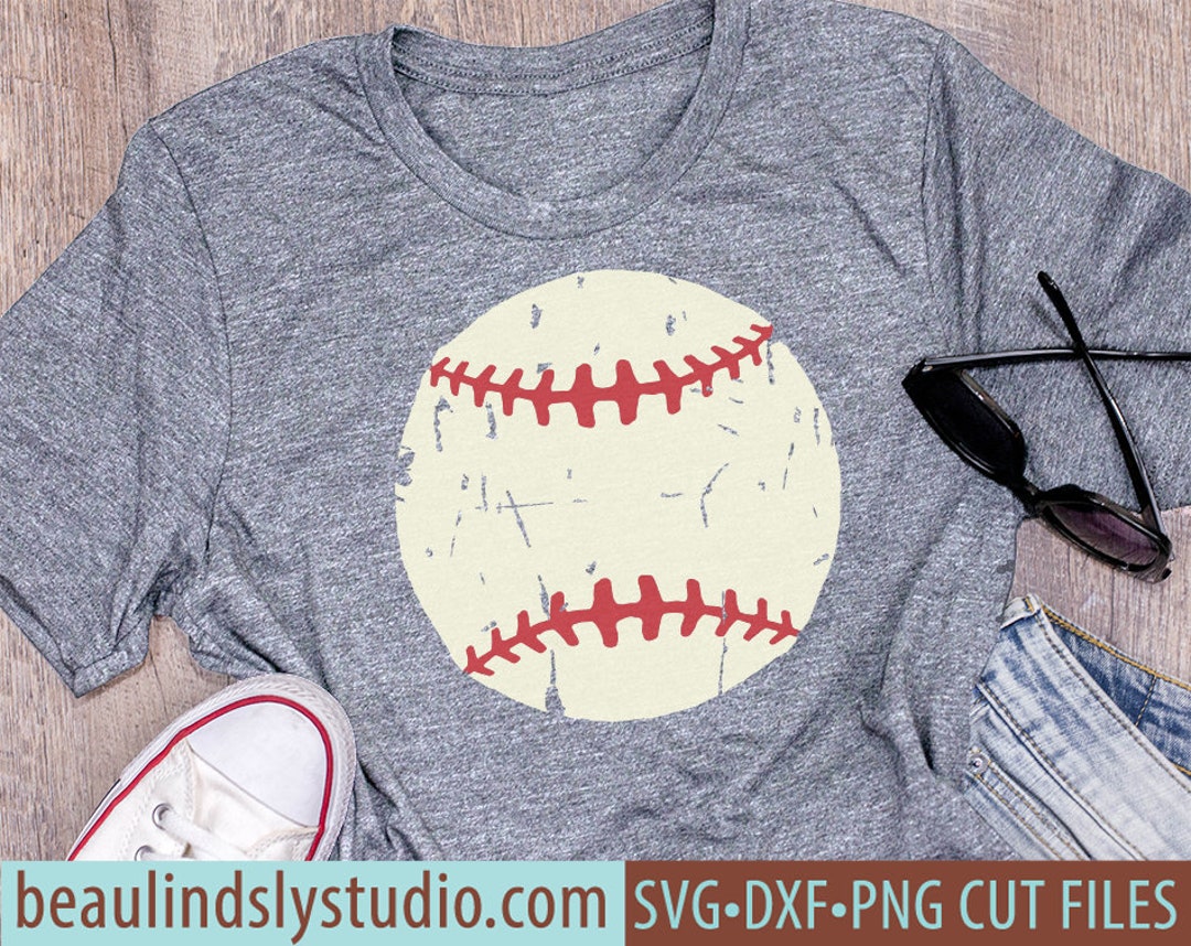 Baseball SVG File, Grunge Baseball SVG, Distressed Baseball SVG File ...