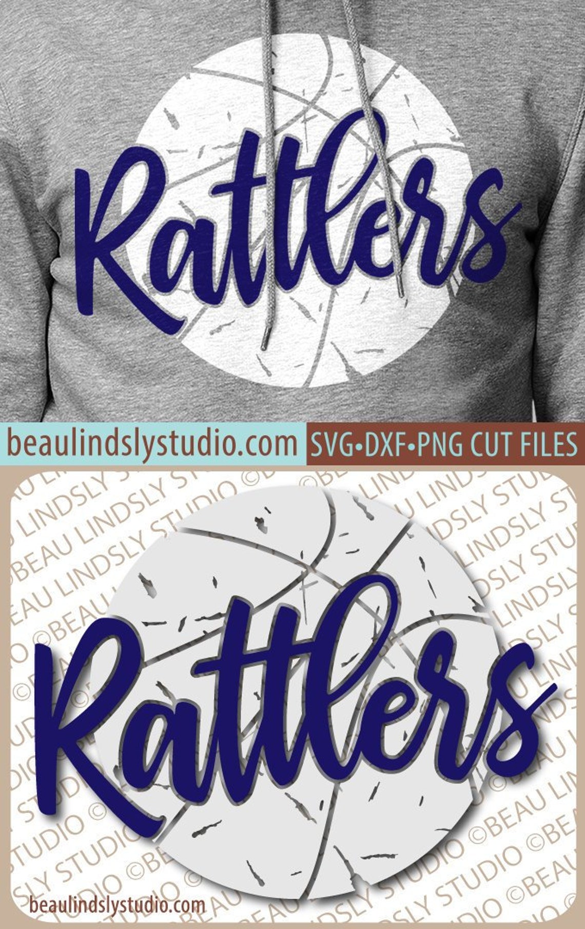 Rattlers Basketball SVG File Grunge Rattler SVG DIY | Etsy