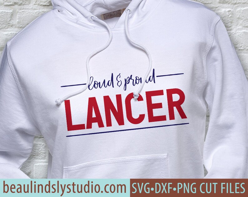 Lancer SVG File Lancer Team SVG Football Mom Svg Back to | Etsy