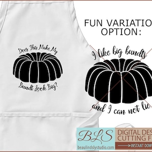 Bundt Cake Pun SVG, I Like Big Bundts and I Can Not Lie SVG, Svg File ...
