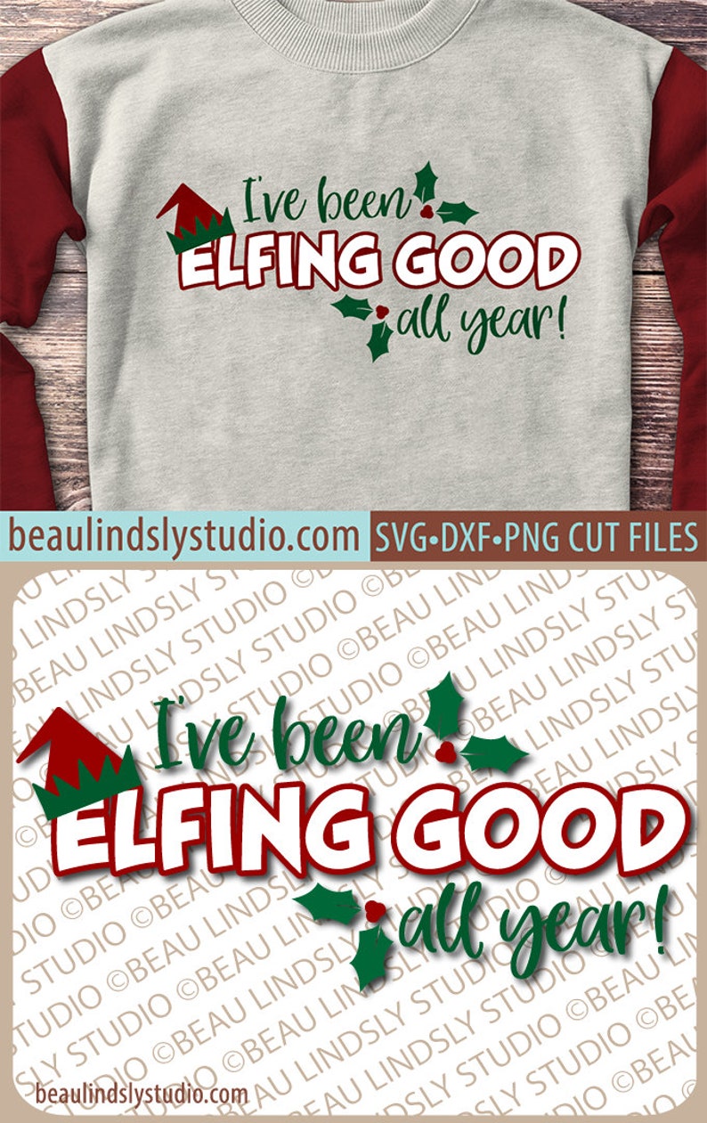 Funny Christmas Elf SVG Funny Christmas Quote SVG Christmas - Etsy