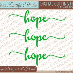 Inspirational SVG Cutting File, Hope SVG, Inspirational Clip Art, SVG ...