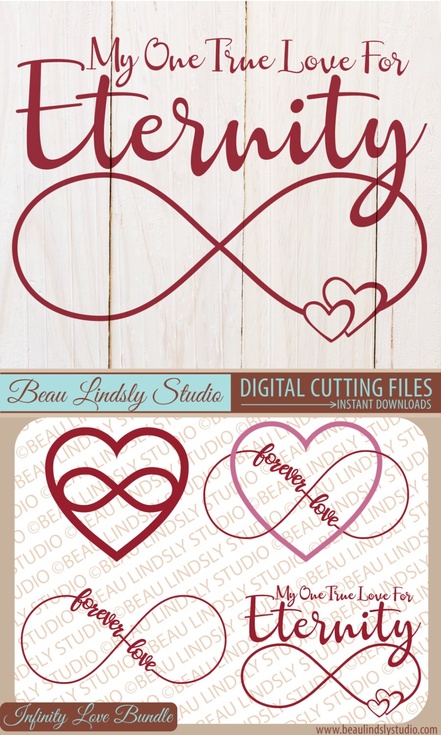 Infinity Love Sign SVG File Infinity Sign Svg Wedding Svg | Etsy
