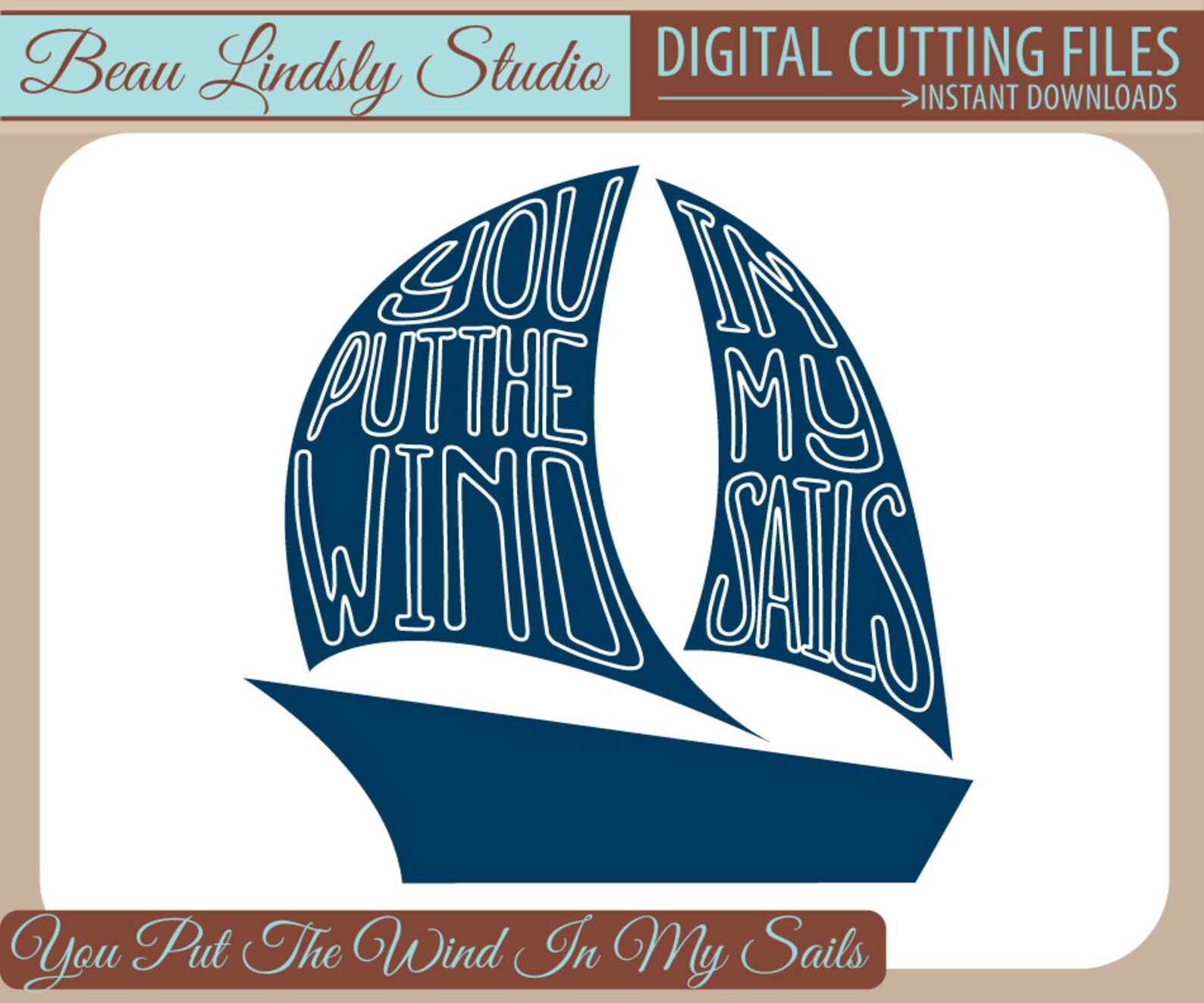 Summer SVG Cutting File Sailing Svg File SVG for Silhouette - Etsy Canada