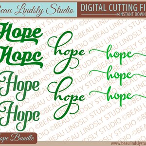 Inspirational SVG Cutting File, Hope SVG, Inspirational Clip Art, SVG ...